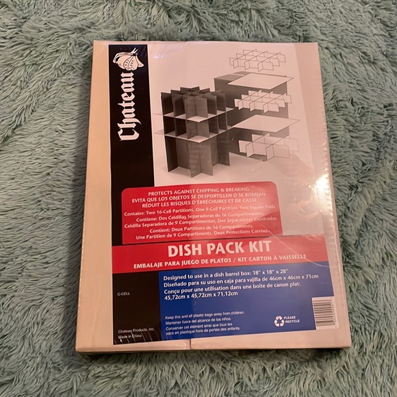 Chateau | Storage & Organization | Chateau Dish Pack Kit | Poshmark